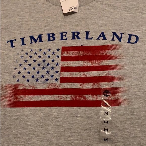 Timberland | Shirts | Timberland Mens American Flag Tshirt | Poshmark